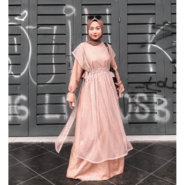 Jual VIOLETA OUTER TILE DOTY | OUTER ONLY | OUTER LACE | OUTER BRUKAT ...