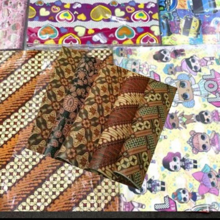 Jual Kertas Kado Gambar Batik 1Pak Isi 50 Pcs | Shopee Indonesia