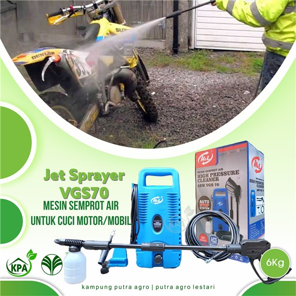 Jual MESIN CUCI STEAM MOTOR & MOBIL - JET SPRAYER ABW VGS70 | Shopee ...