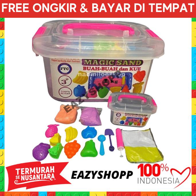 Jual Mainan Pasir Pasiran Pantai Ajaib Kado Anak Anak Edukasi 1 Set ...