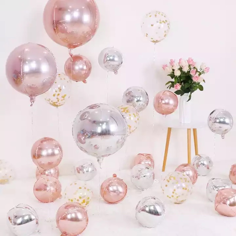 Jual Balon Foil Bulat 4D Orbz Jumbo | Shopee Indonesia