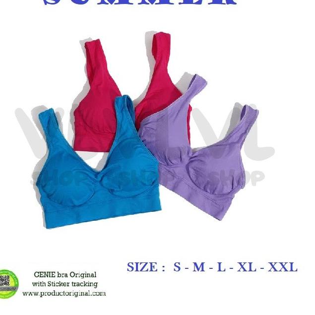 Jual GENIE BRA SUMMER / MADE IN JAPAN ORIGINAL / 1 BOX ISI 3 PCS - S ...