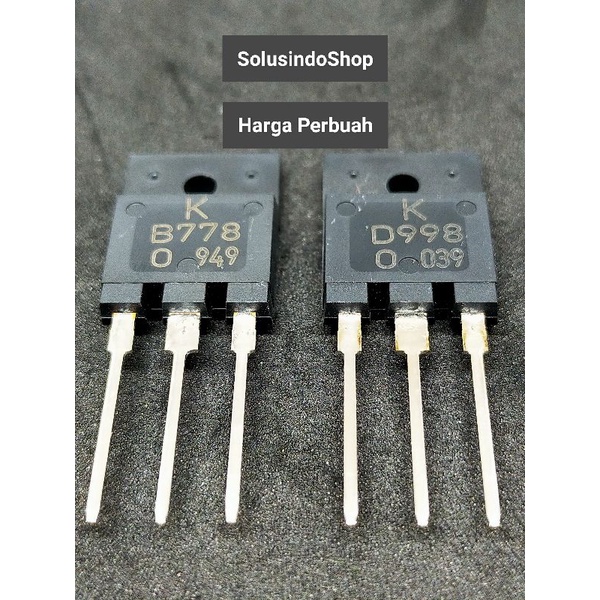 Jual B778 D998 Transistor Tr B778 Dan D998 (Perbuah) | Shopee Indonesia