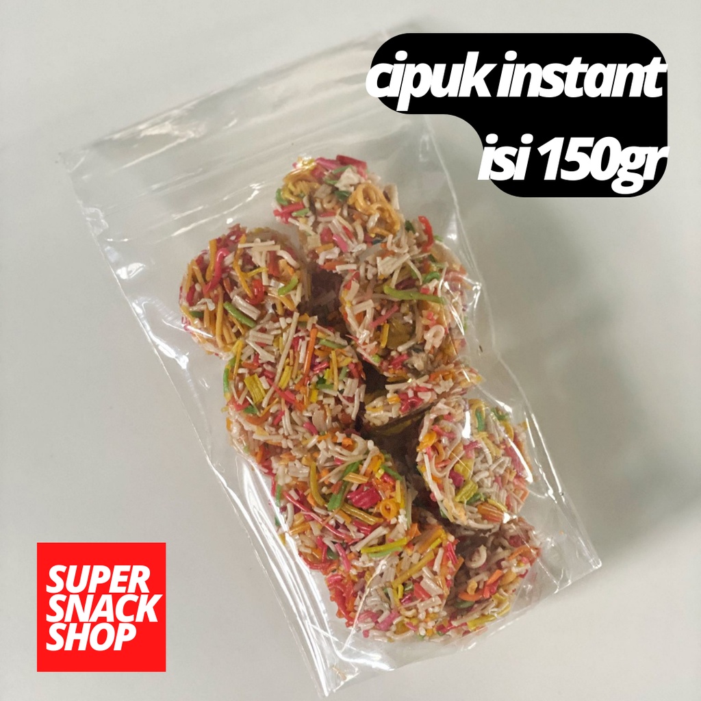 Jual KERUPUK CEMILAN CIPUK INSTANT | Shopee Indonesia
