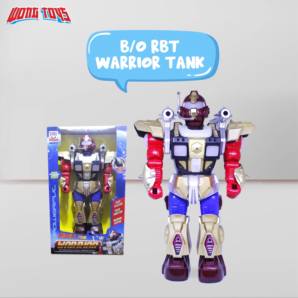 Jual B/O Rbt Warrior Tank (6011) | Shopee Indonesia