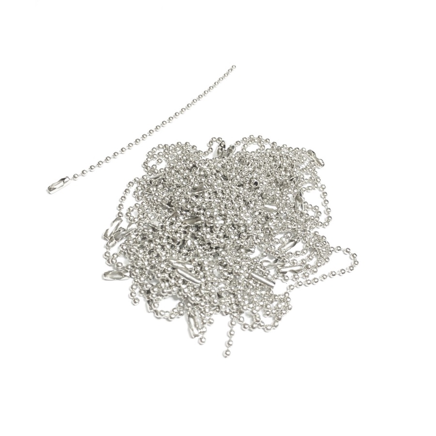 Jual Rantai Gift Tag / Rantai Kuku / Gantungan Kunci Biji Lada (Silver ...