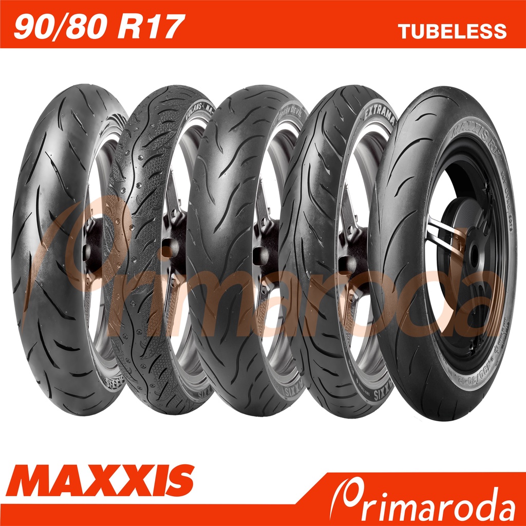 Jual Ban Motor MAXXIS Tubeless 90/80 Ring 17 Semua Model | Shopee Indonesia