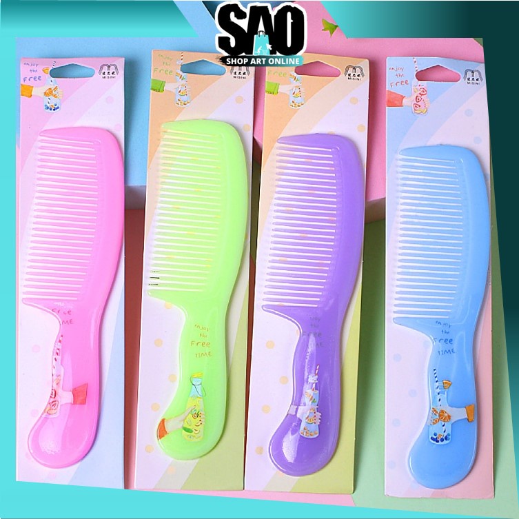 Jual SAO - S5636 Sisir Rambut / Sisir Rambut Anak Motif Karakter Random ...