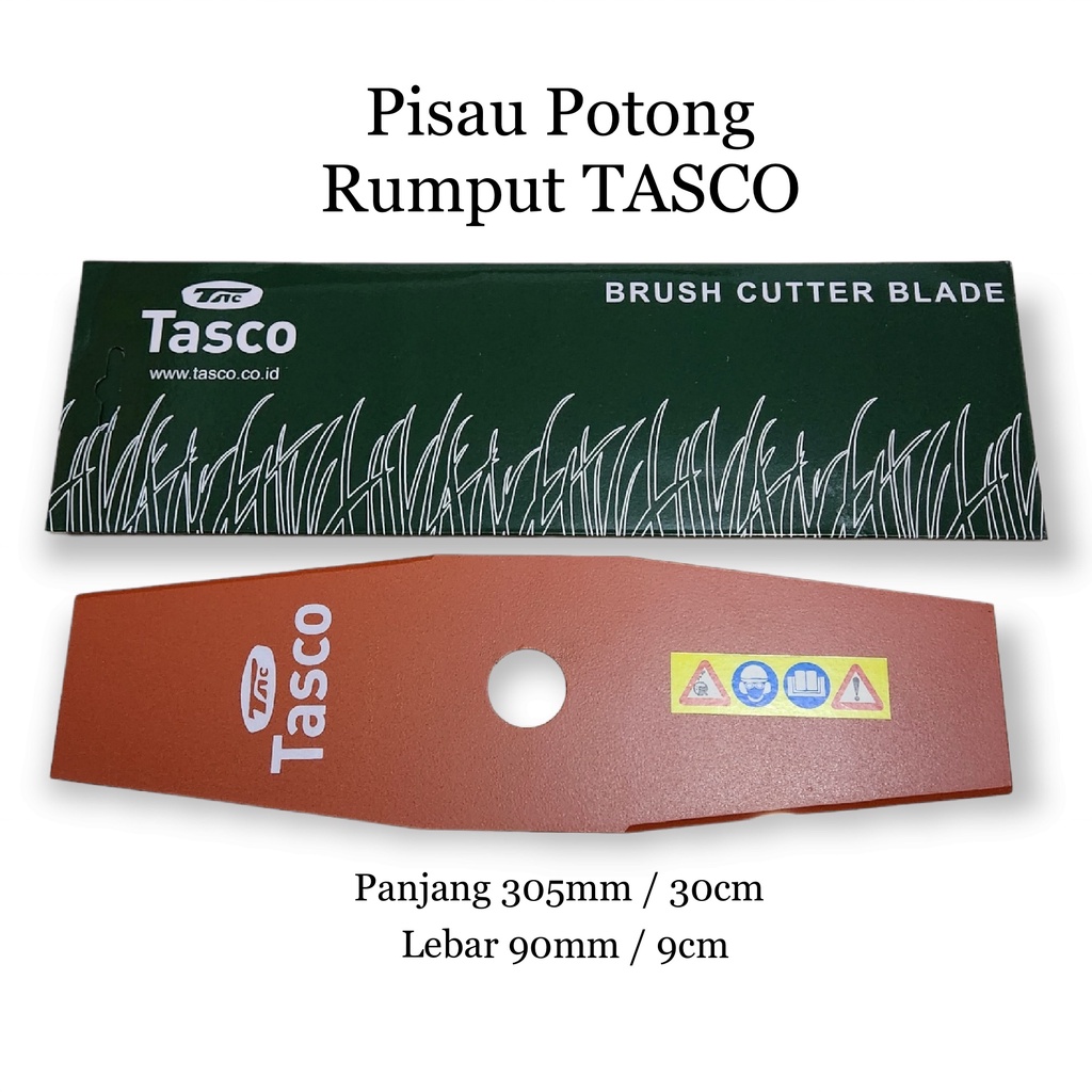 Jual Pisau Mesin Potong Rumput Tasco Orange 305x90x1,6mm 30cm x 9cm ...