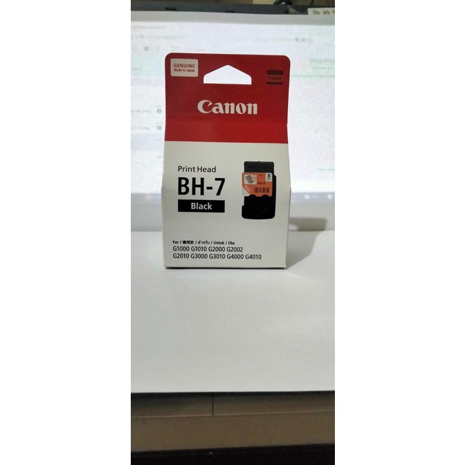 Jual Head Cartridge Canon G1000 G2000 G3000 GI-790 Black New Original ...