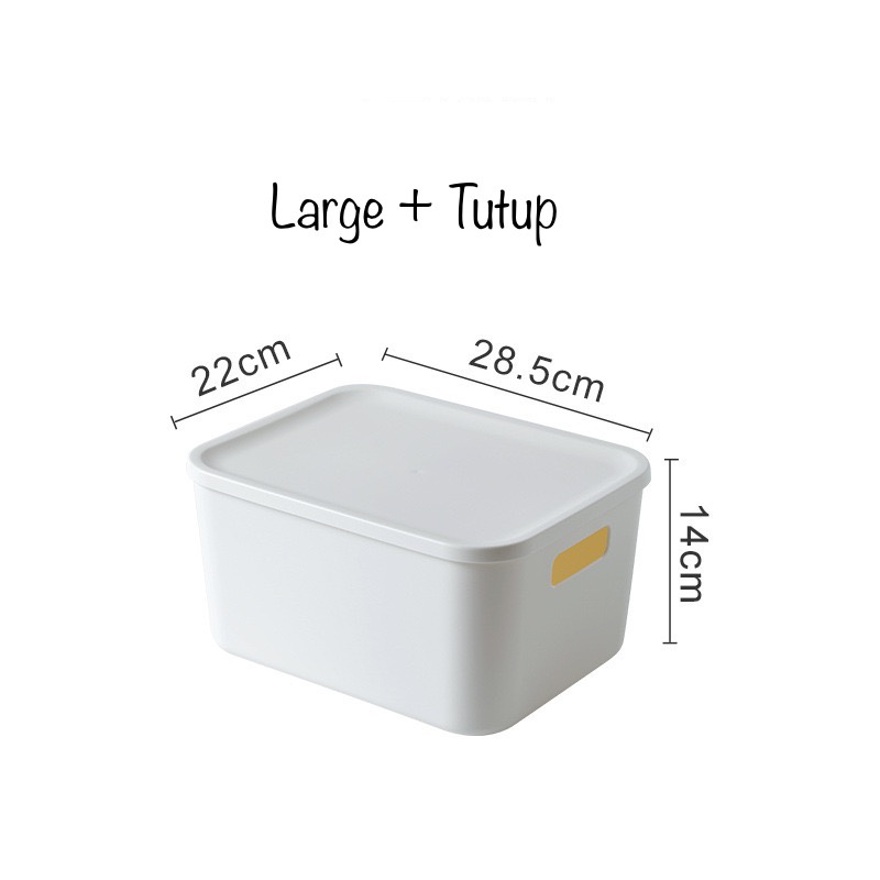 Jual Storage Box Organiser Kotak Penyimpanan Serbaguna Plastik | Shopee ...