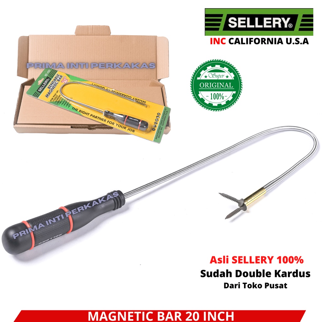 Jual OBENG MAGNET - BENDABLE MAGNETIC BAR 20" SELLERY - SELLERY 07-107 | Shopee Indonesia