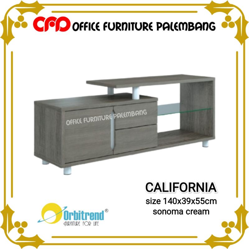 Jual meja tv orbitrend CALIFORNIA buffet tv rak tv minimalis murah ...