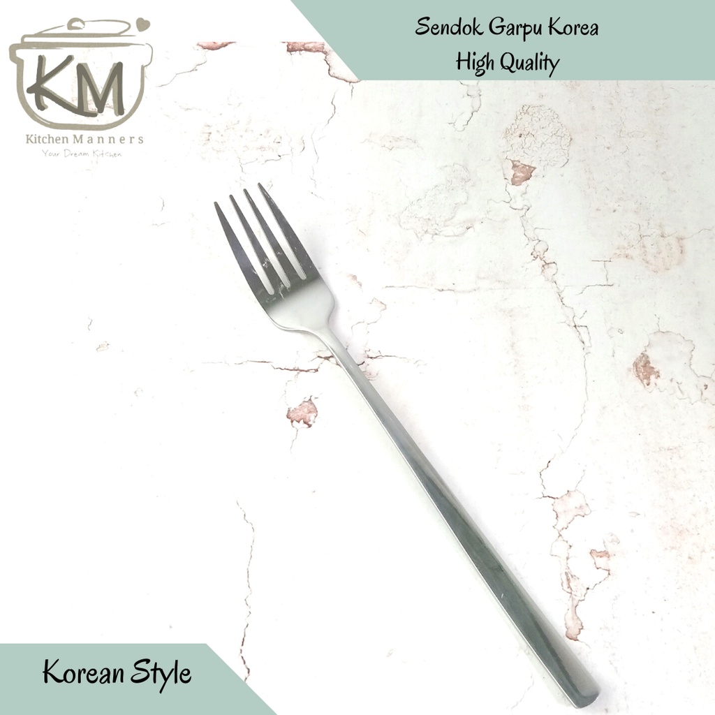 Jual Sendok Garpu Stainless Korean Sujeo Set SUS 304 Food Grade ...