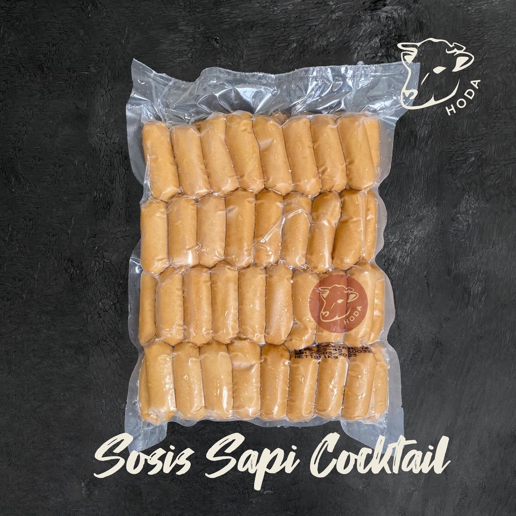 Jual Sosis Sapi Cocktail / Beef Cocktail Sausage Akai HALAL | 1kg 66pcs ...