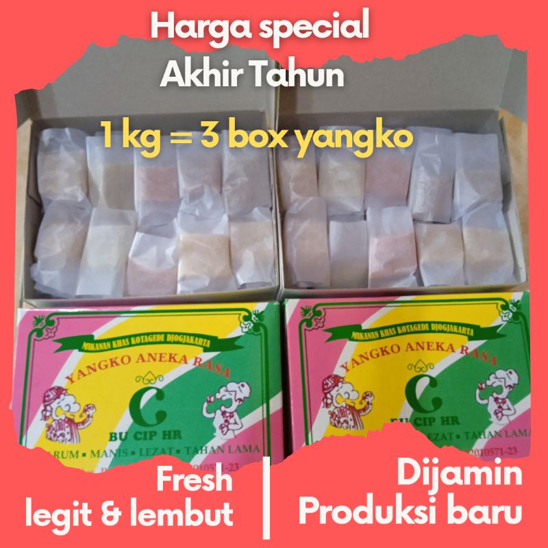 Jual YANGKO isi 30 biji snack khas Jogja | Shopee Indonesia