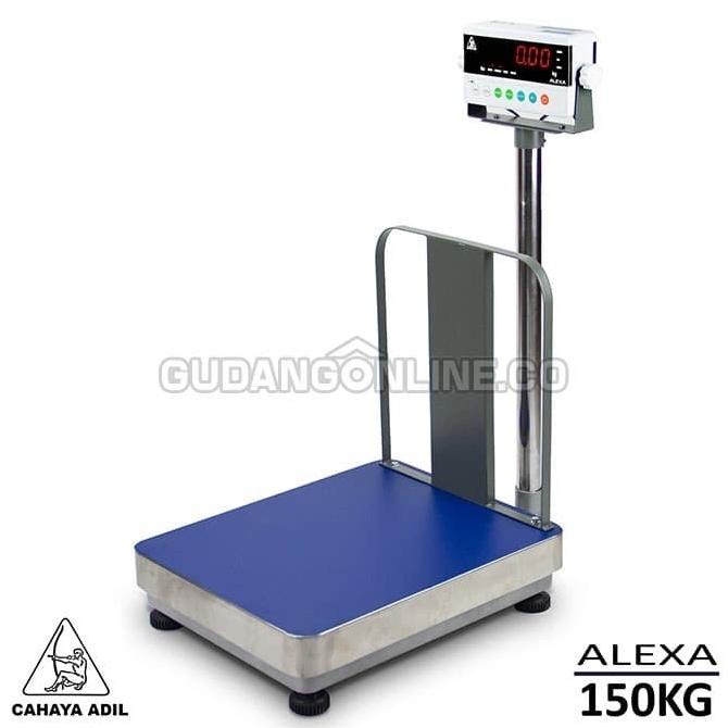 Jual ALEXA Cahaya Adil Digital Scale Timbangan Digital Ferbeng 150KG ...
