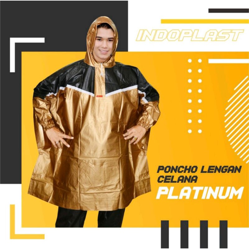 Jual [Dxorashop] Jas Hujan Ponco Celana Platinum Indoplast | Shopee ...