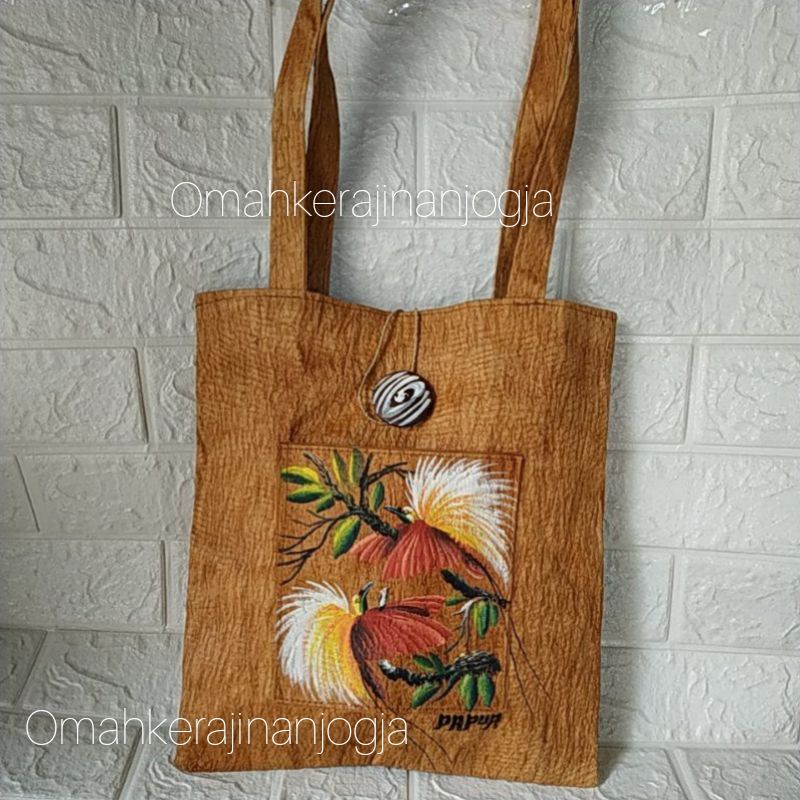 Jual tas kulit kayu khas papua , tas papua , noken | Shopee Indonesia