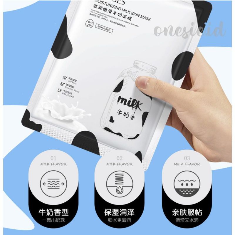 Jual INSTANT MEDAN TERMURAH IMAGES Masker Wajah Susu Cows Milk Facial ...