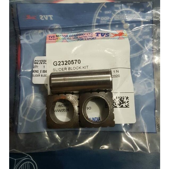 Jual Dadu Kopel / Slider Block Kit Bajaj Roda Tiga TVS King / Cargo ...