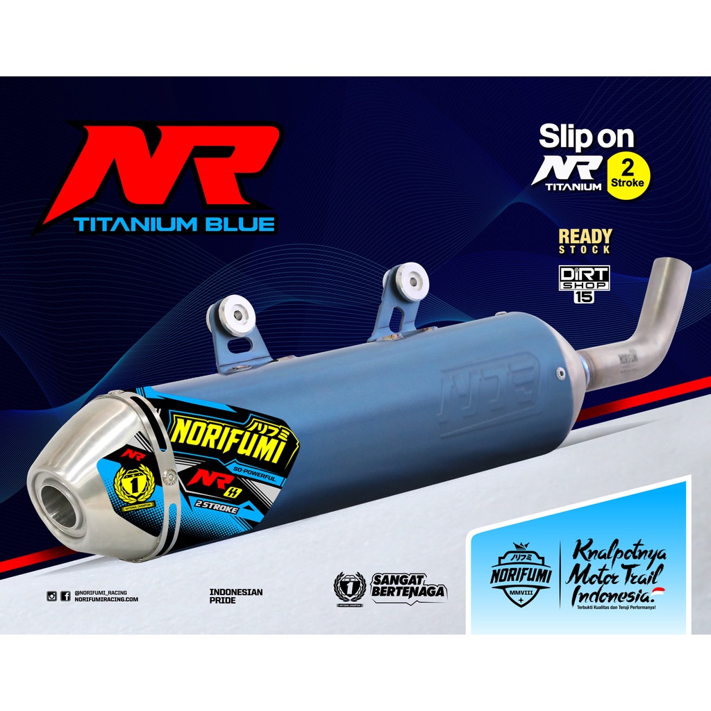 Jual KNALPOT NORIFUMI NR 2TAK SLIPON KTM GASGAS HUSQVARNA 250-300 YZ250X YZ125X BETARR | Shopee ...