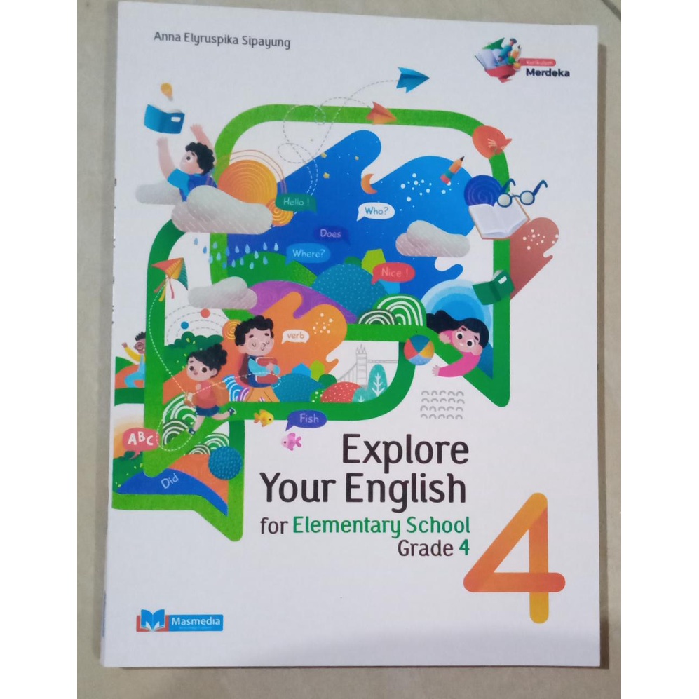 Jual Buku Bahasa Inggris Kelas 4 SD Masmedia Kurikulum Merdeka | Shopee Indonesia