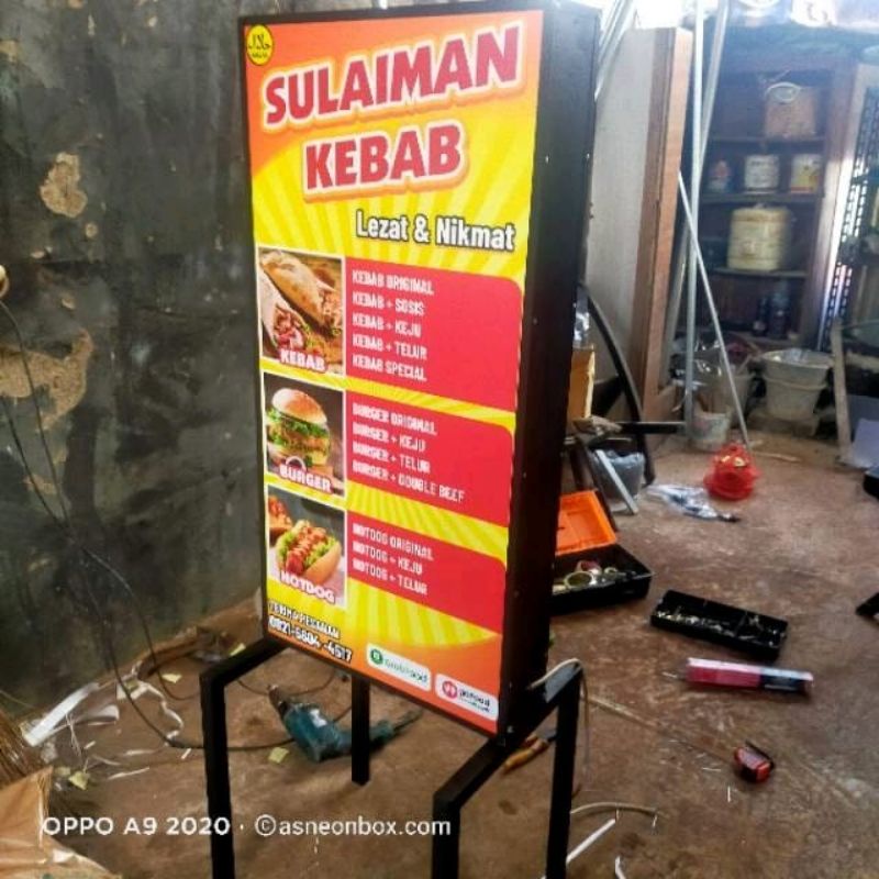 Jual Neon Box Standing 100x60 | Shopee Indonesia