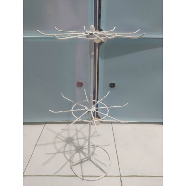 Jual Rak Display Putar Matahari 2 Susun Bekas Pakai | Shopee Indonesia