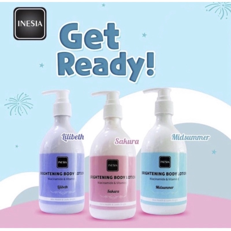 Jual Inesia Body Lotion | Inesia Shower Gel | Pemutih Baden | Lotion ...