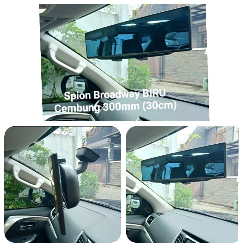 Jual Spion Dalam Mobil Universal Broadway Biru ( 30cm) | Shopee Indonesia