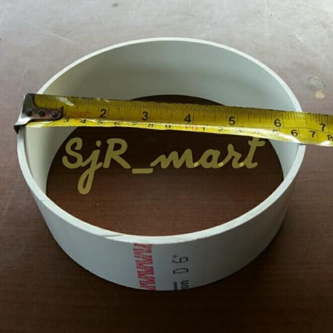 Jual Pipa Air Pvc 6" inch D Per 50 Cm / Pipa 6 Inch / Pipa Paralon Pvc ...