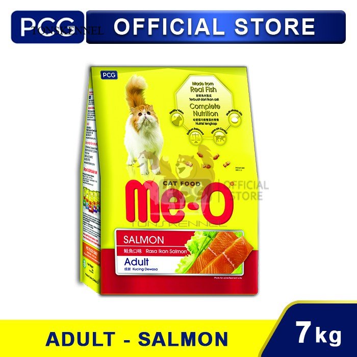 Jual Me-O Dry Cat Food Salmon Flavor 7 kg MEO Makanan Kucing Ras Anakan ...