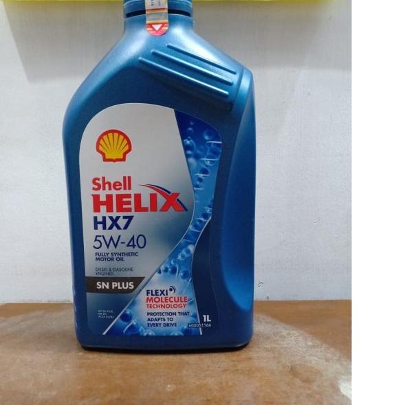 Jual OLI SHELL HELIX HX7 PLUS 5W-40 1L - OLI SHELL HELIX HX7 5W-40 ...