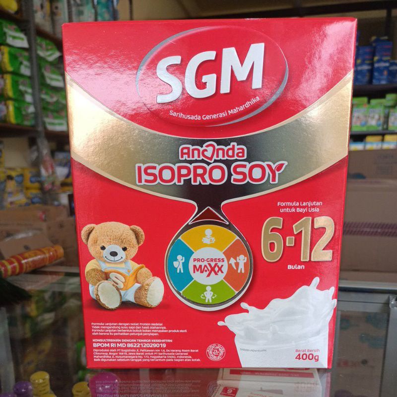 Jual SGM ANANDA SOYA 6-12 BULAN 400g | Shopee Indonesia