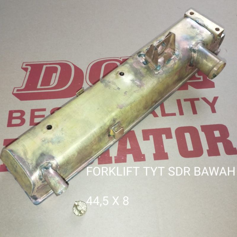 Jual (COD) Lower Tank FORKLIFT TOYOTA SODER Tangki Radiator Kuningan ...