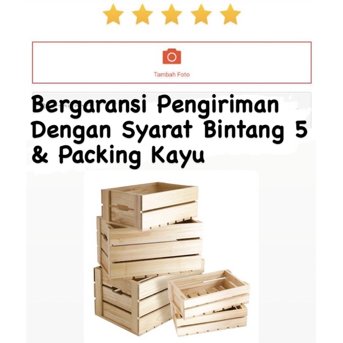 Jual Packing Kayu Bergaransi Pengiriman | Shopee Indonesia