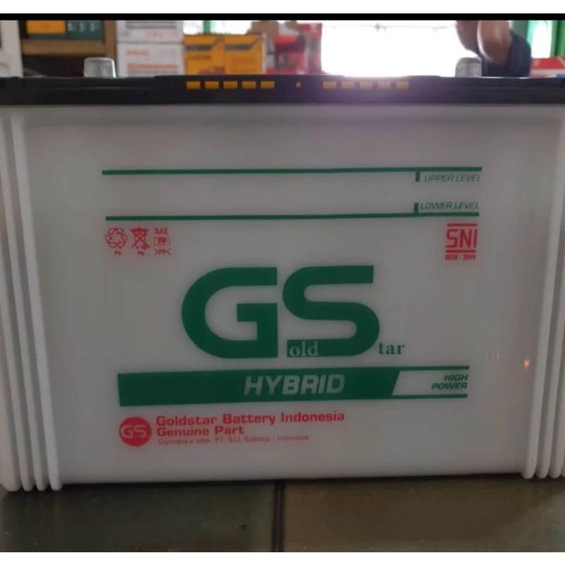 Jual AKI BATERAI BASAH GS GOLDSTAR HYBRID N70ZL/75D31L INNOVA DIESEL ...