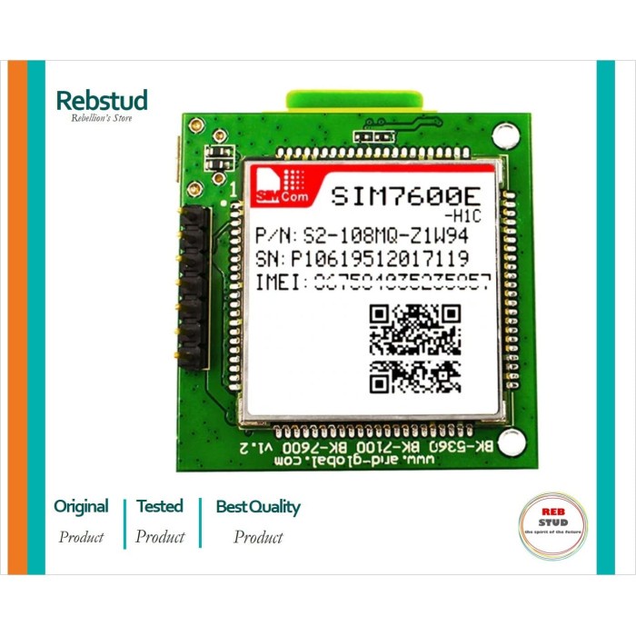 Jual 4g3g2gltegprsedgegnssgps Module Breakout Iot Module Sim7600e Sim A7600c1 Shopee 