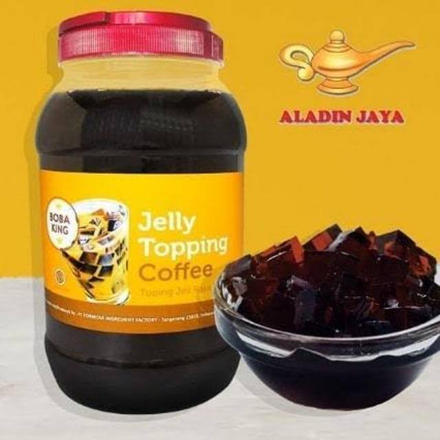 Jual Topping Jelly Rasa Kopi BOBA KING ukuran 2kg | Shopee Indonesia