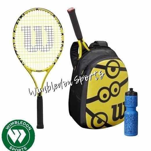 Jual WILSON JR 25 MINION TENNIS RACKET / RAKET TENIS MINIONS KIT JUNIOR ...