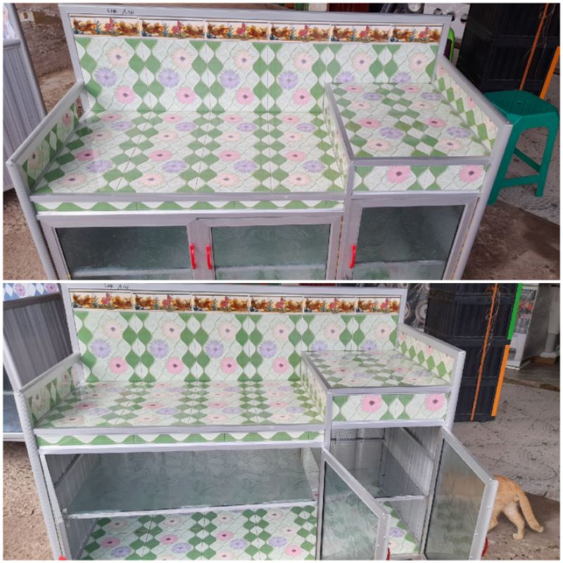 Jual (Khusus Wilayah Kota Palembang) Meja Kompor 6Keramik List/Rak ...
