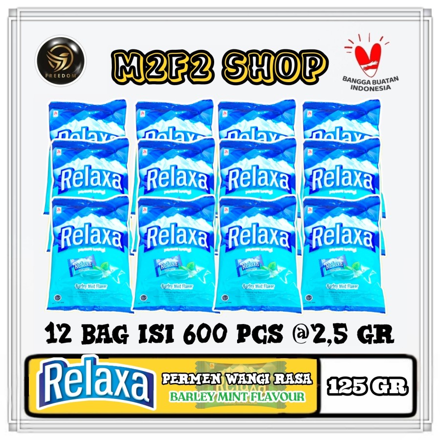 Jual Relaxa Barley Mint Flavor Candy | Permen Mint Rasa Barley Wangi ...