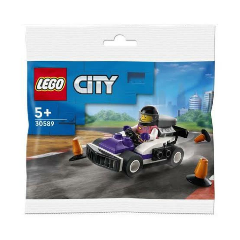 Jual Lego City Polybag 30589 Go-kart Racer | Shopee Indonesia
