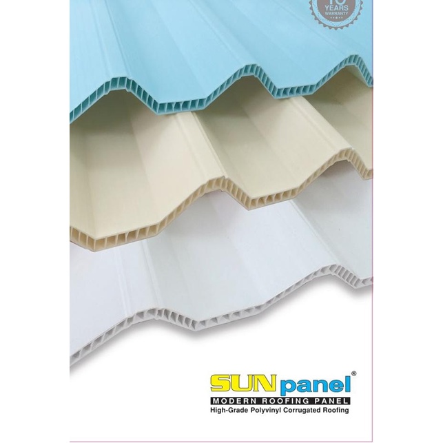 Jual Atap UPVC SUNPANEL - Putih | Shopee Indonesia