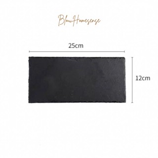 Jual Piring Hitam Stone Japanese Style Piring Saji Hotel Cafe Mewah ...