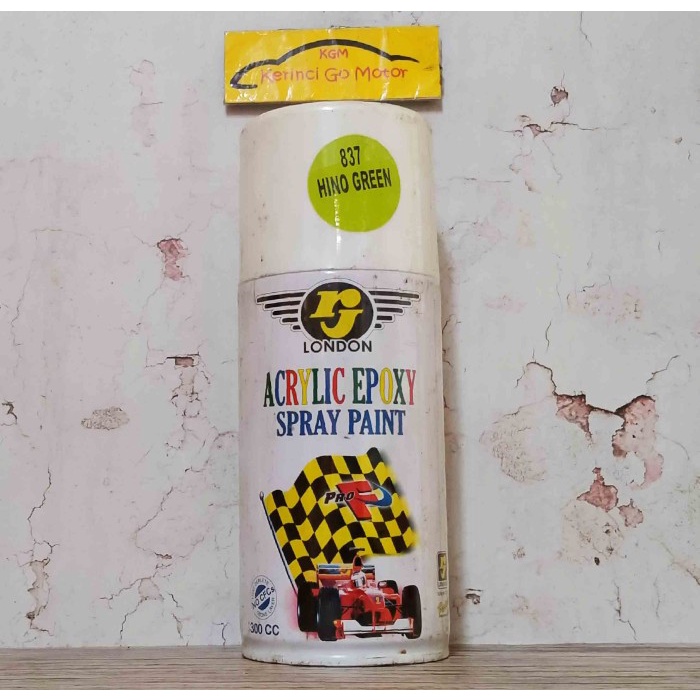 Jual RJ LONDON SPRAY PAINT CAT SEMPROT HINO GREEN BS3-B837 300cc ...