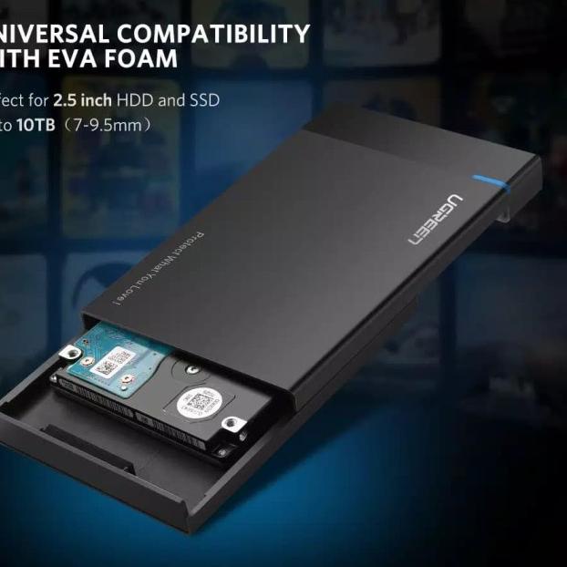 Jual Ugreen Casing Enclosure Hard Disk External 2.5 "SATA USB3.0 - (30848) | Shopee Indonesia