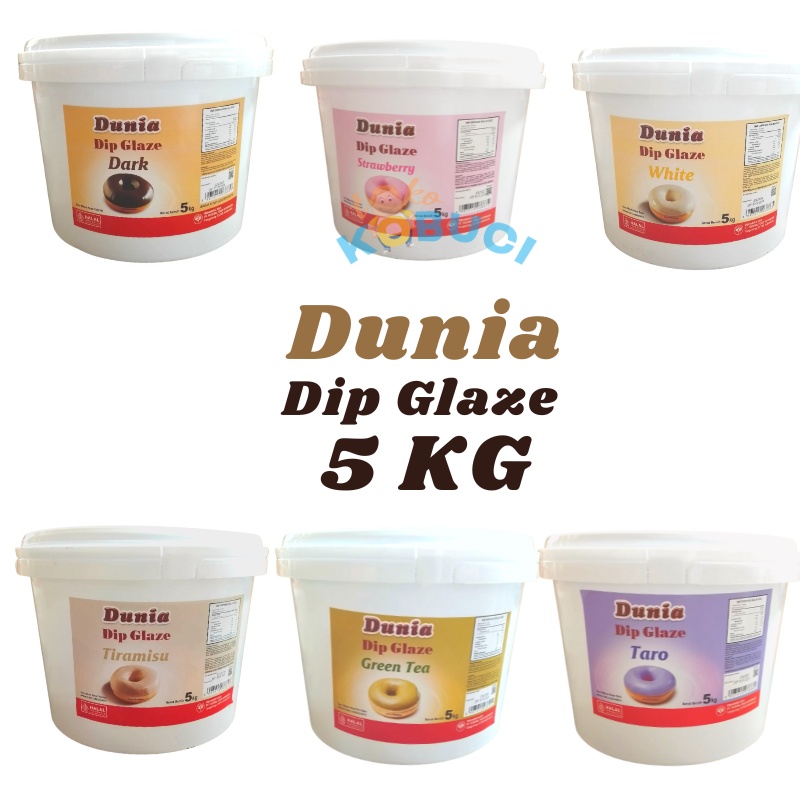 Jual Dunia Dip Glaze 5 kg Toples Jar Elmer Collin | Shopee Indonesia