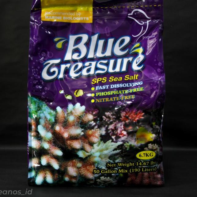 Jual Blue Treasure SPS Sea Salt 6.7KG Garam ASW Marine Reef Laut ...